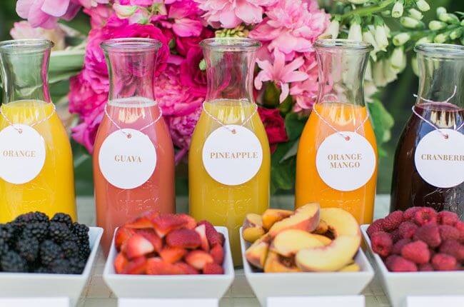 How To Set Up The Cutest Mimosa Bar For A Party