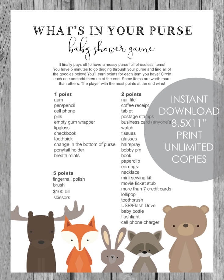 Baby Shower Games For Girls and Cute Girly Prize Ideas!